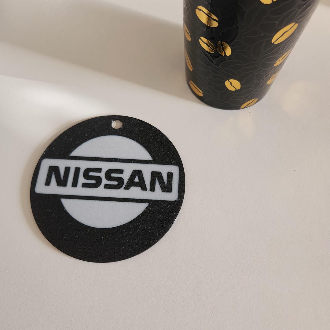 Nissan 4-pack Coaster | 3D Printed Cup Holder Mat | PETG Car Drink Pad ...
