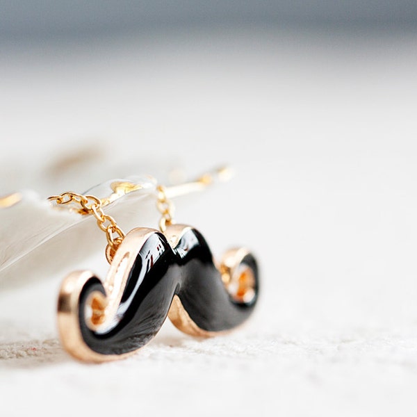 Mustache Necklace - Etsy