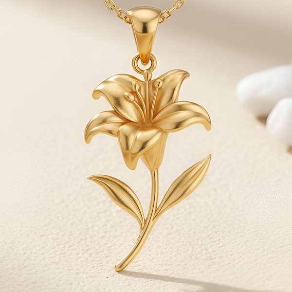 Lily Necklace - Etsy