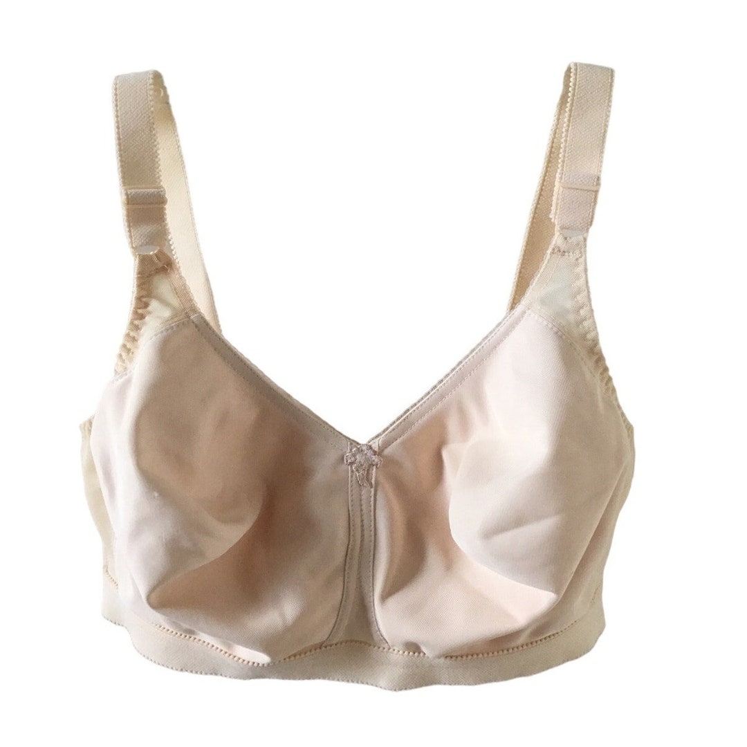 Vintage Bali Bra Union Label Cream Unlined Size 36DD - Etsy