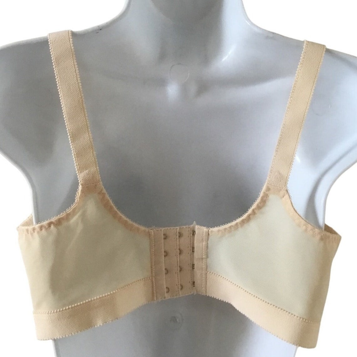 Vintage Bali Bra Union Label Cream Unlined Size 36DD - Etsy