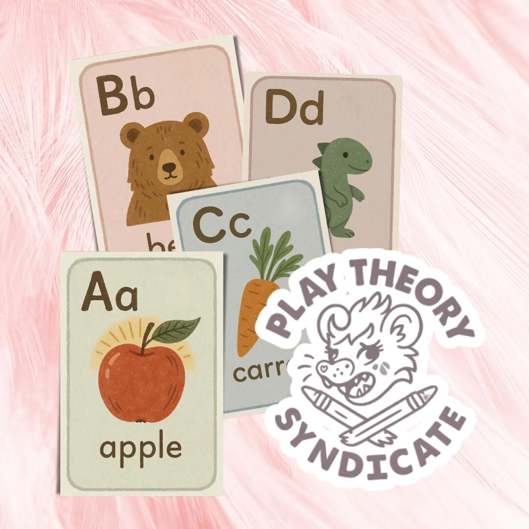 Boho Alphabet Flashcards | Pastel ABC Learning Cards | Early Childhood ...