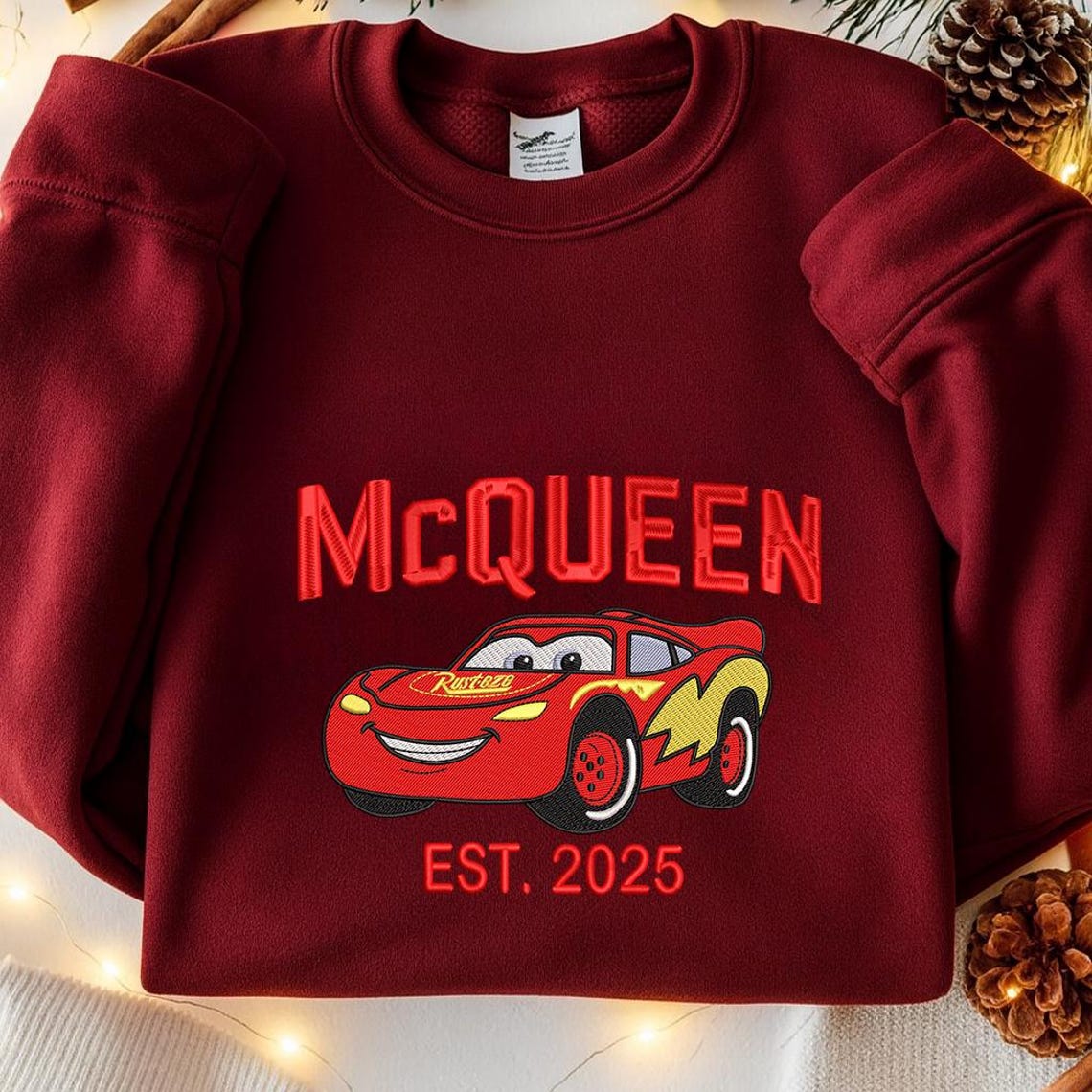 Race Car Embroidery Design, Cartoon Racing Car Embroidery File ...