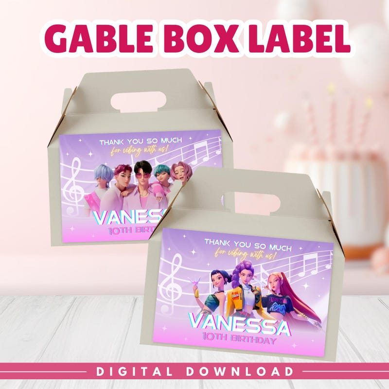 Huntrix Birthday Box - Etsy