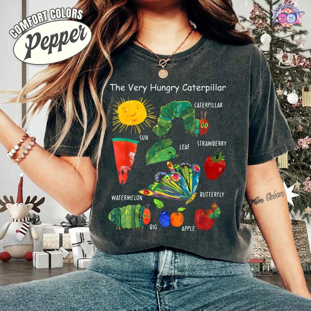 The Very Hungry Caterpillar Shirt, Teacher Kindergarten, Hungry ...