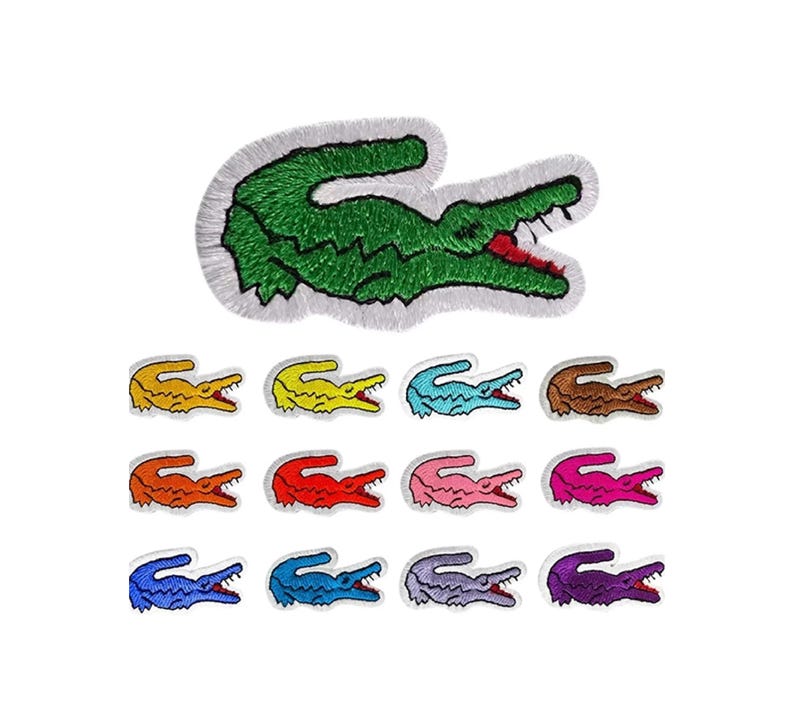 Embroidered Alligator Patch, Iron on Sew on Applique - Etsy