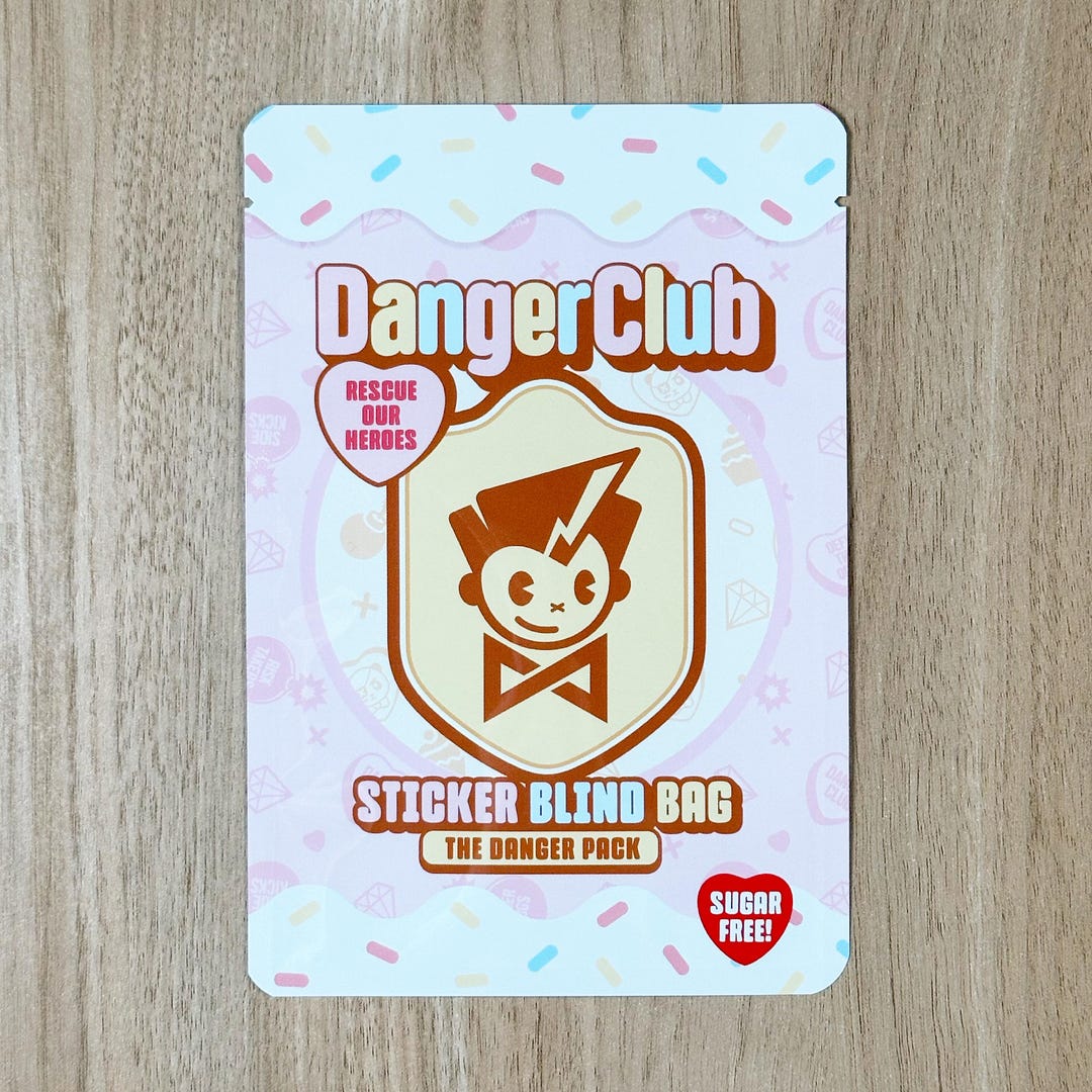 Limited Edition Dangerclub Sticker Blind Bag - Etsy