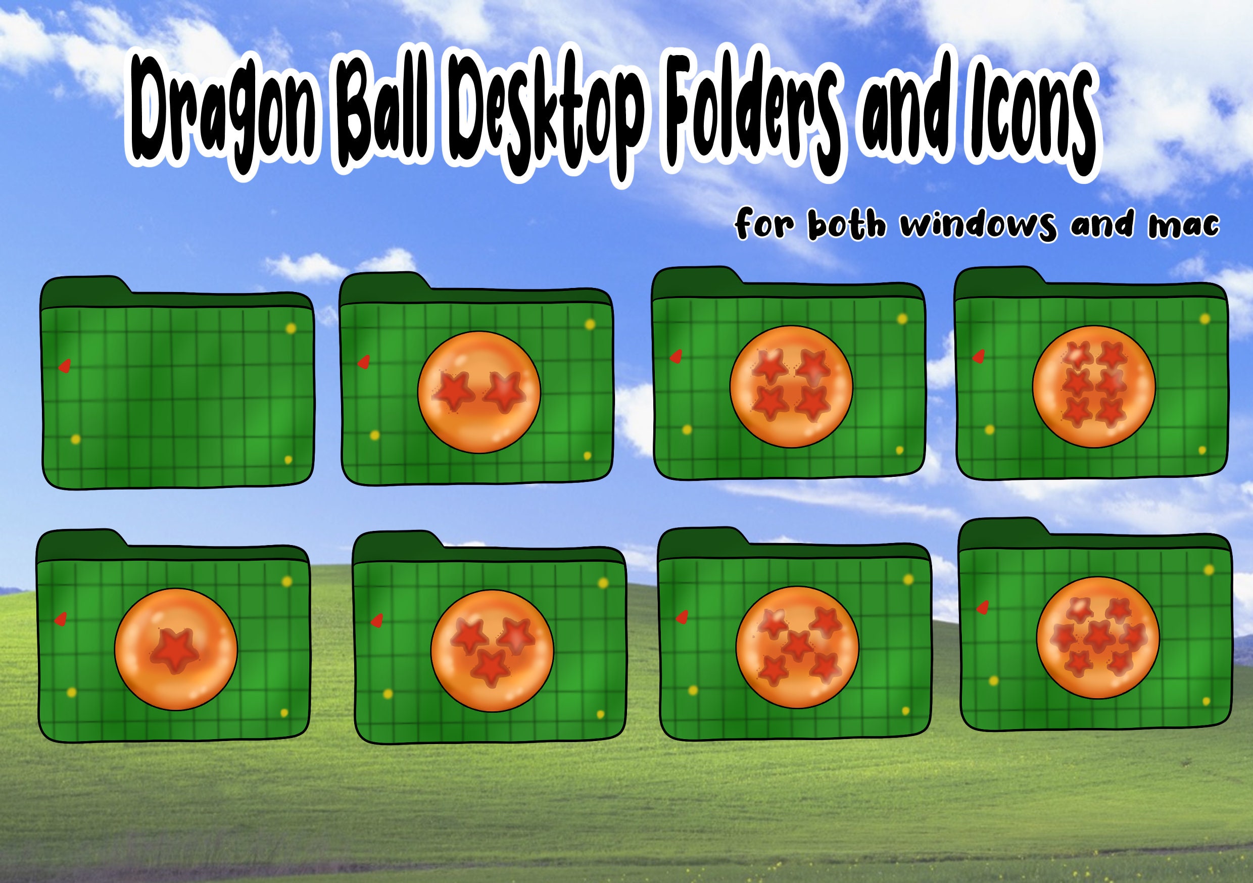 Anime Inspired Desktop Icons for Macos and Windows - Etsy