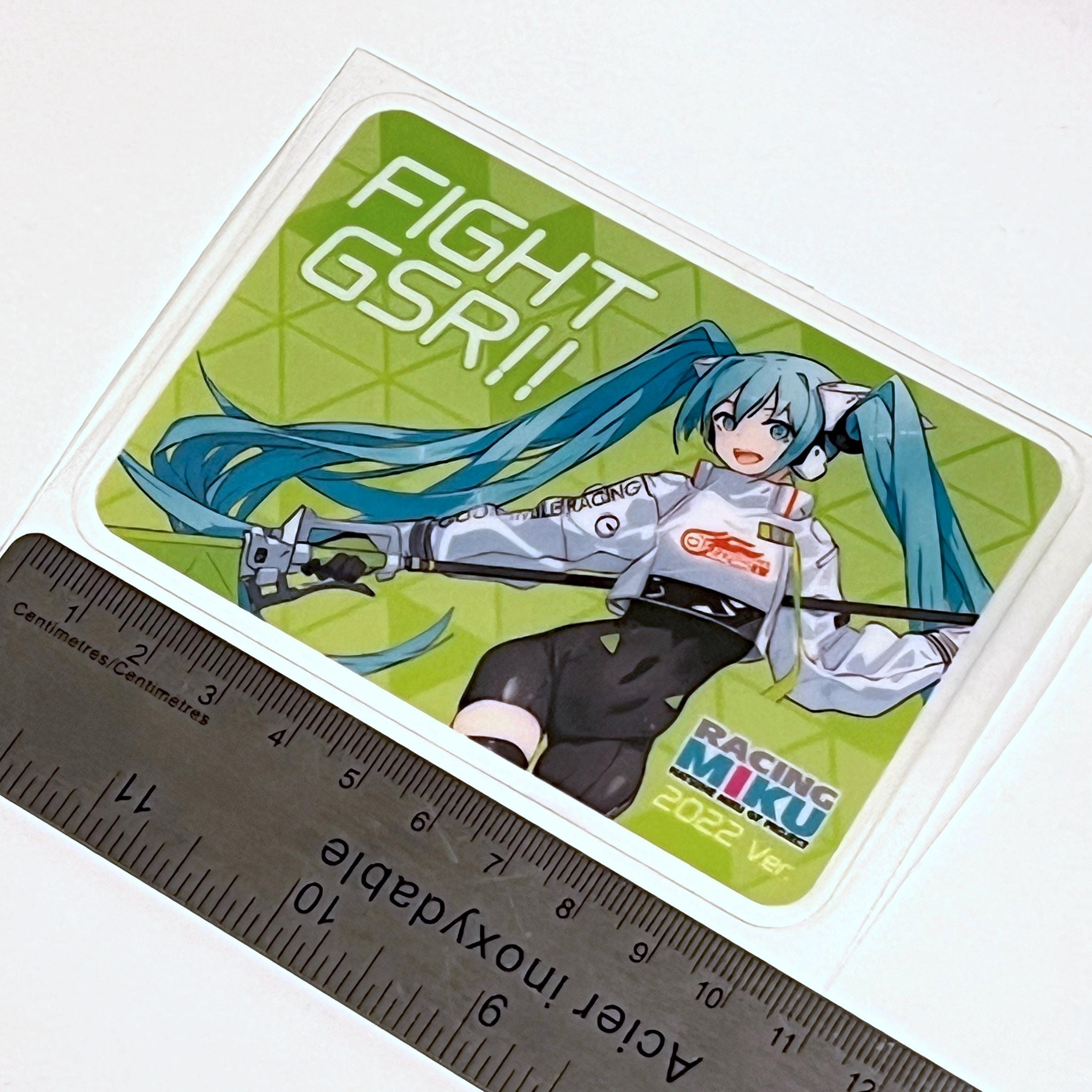 Racing Miku Decal – JDM Itasha Anime Car Windshield Sticker - Etsy