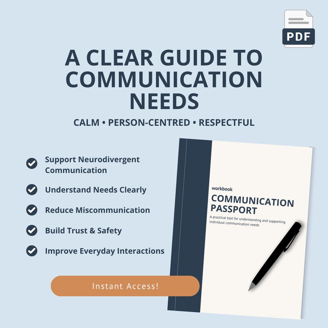 Communication Passport: Neurodiversity-affirming Communication Support ...