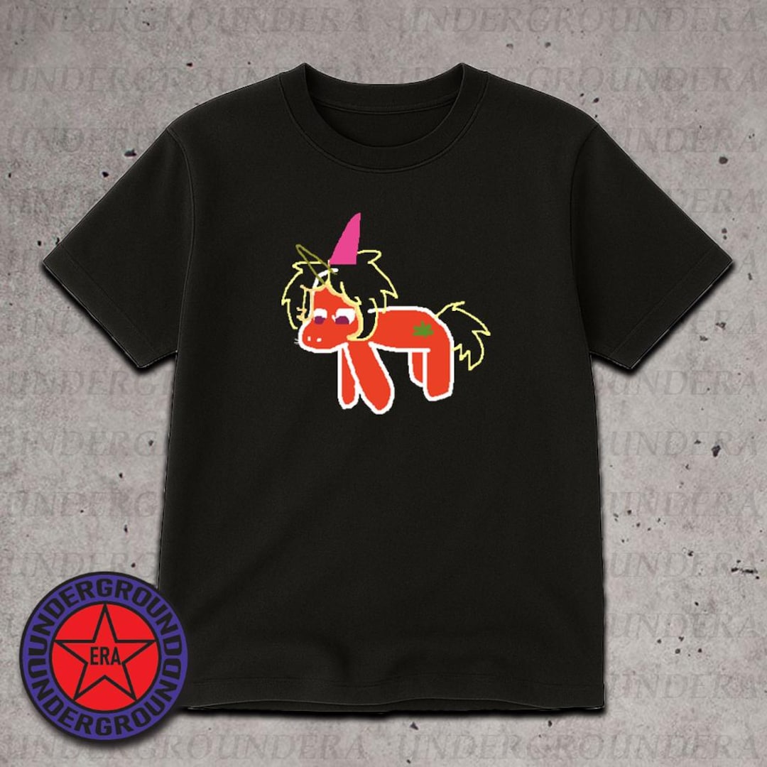 Wifiskeleton Pony Album Cover T-shirt Tee Merch | Nettspend Osamason ...