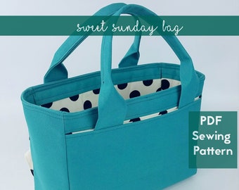 Scripture Tote Bag PDF Sewing Pattern Kids Purse Bible Bag | Etsy
