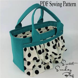 Scripture Bag Tote PDF Sewing Pattern Small Tote Bible Bag | Etsy