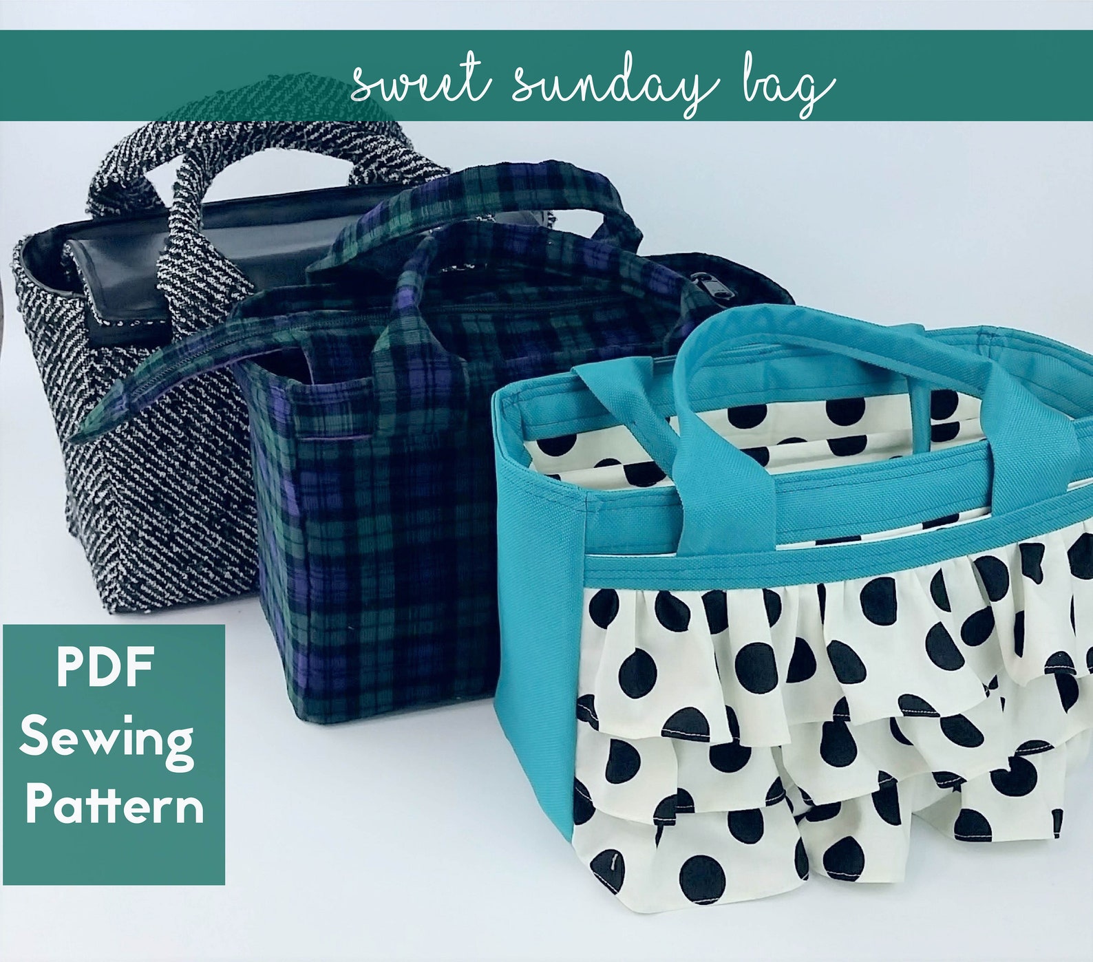 Scripture Tote Bag PDF Sewing Pattern Kids Purse Bible Bag | Etsy