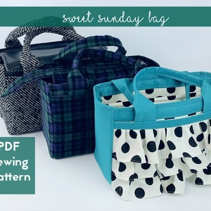 Scripture Tote Bag PDF Sewing Pattern Kids Purse Bible Bag | Etsy