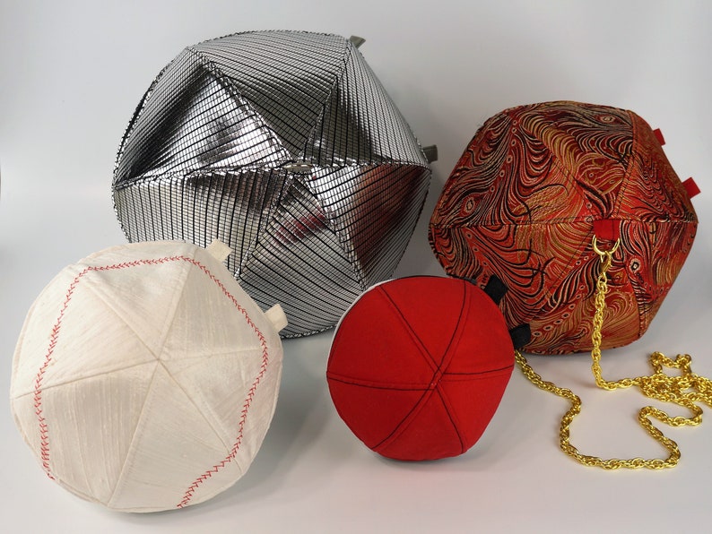 Sphere Bag PDF Sewing Pattern: 3D Ball Purse (A0, Projector File) - Etsy