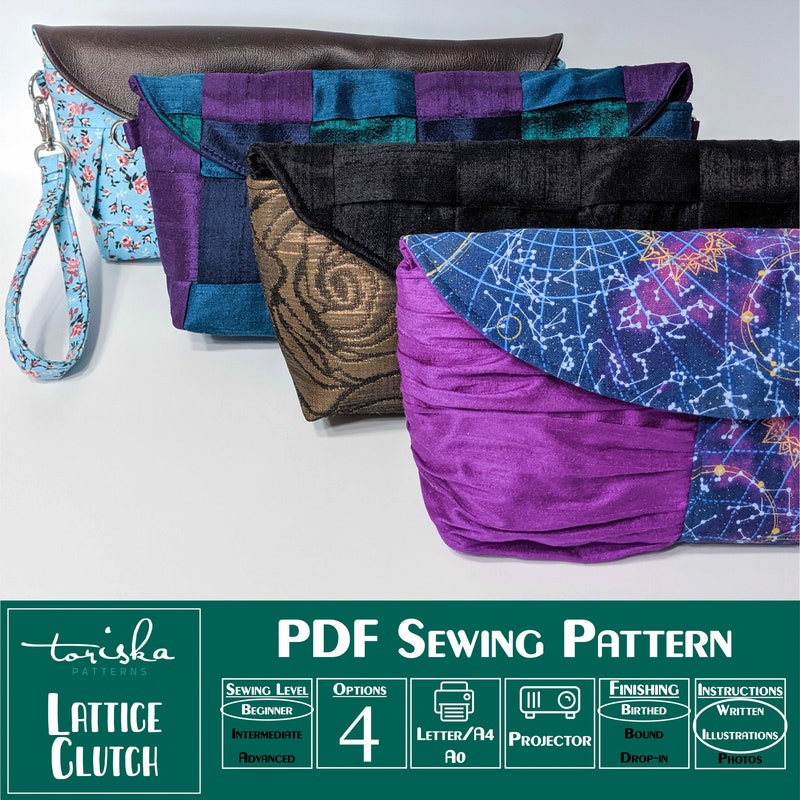 Clutch Bag Patterns - Etsy