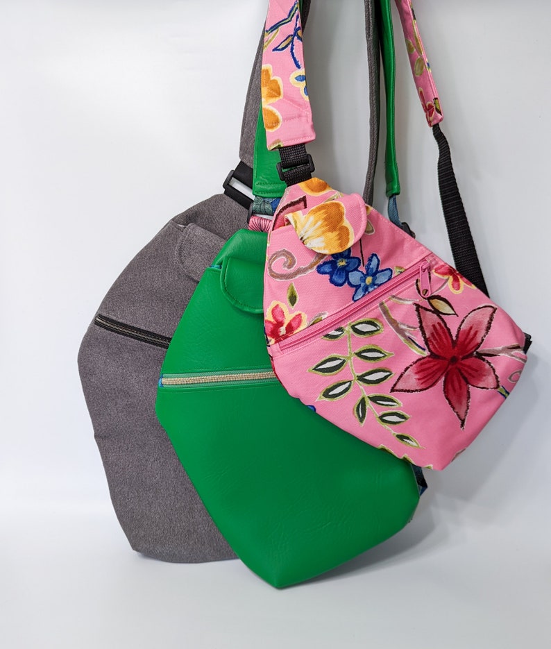 Sling Bag PDF Sewing Pattern Slimline Sling by Toriska - Etsy