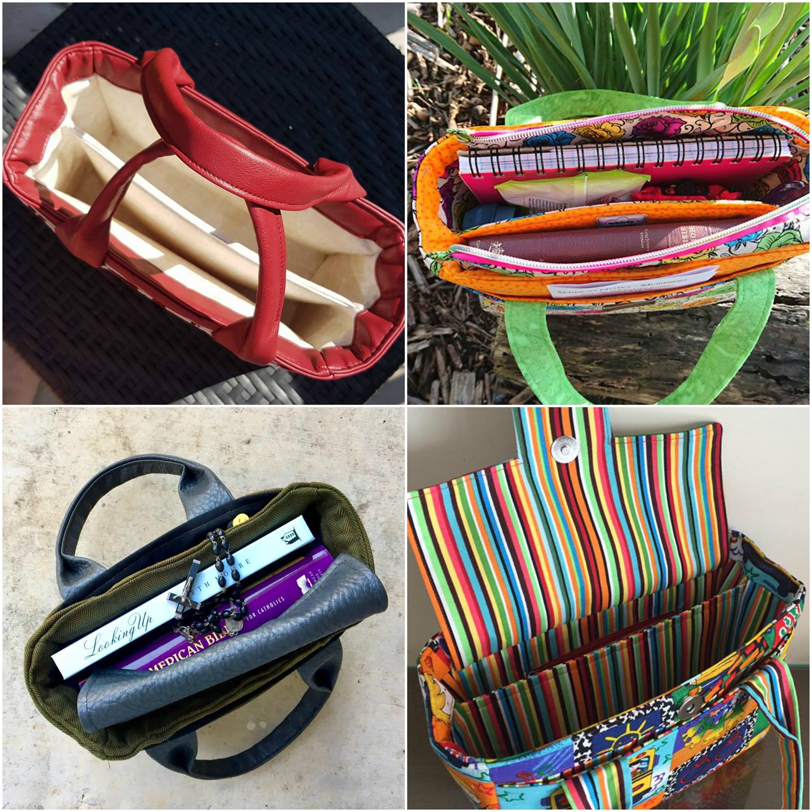 Scripture Tote Bag PDF Sewing Pattern, Kids Purse, Bible Bag, Projector ...