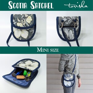 Crossbody Satchel PDF Sewing Pattern, Waist Bag, Scotia Satchel by ...