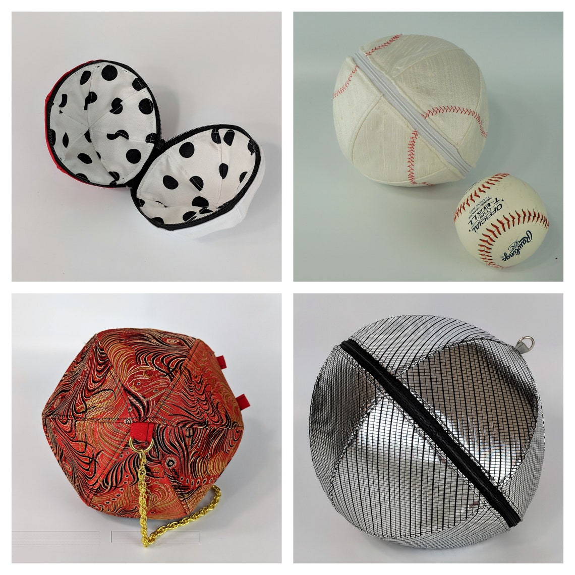 Sphere Bag PDF Sewing Pattern: 3D Ball Purse (A0, Projector File) - Etsy