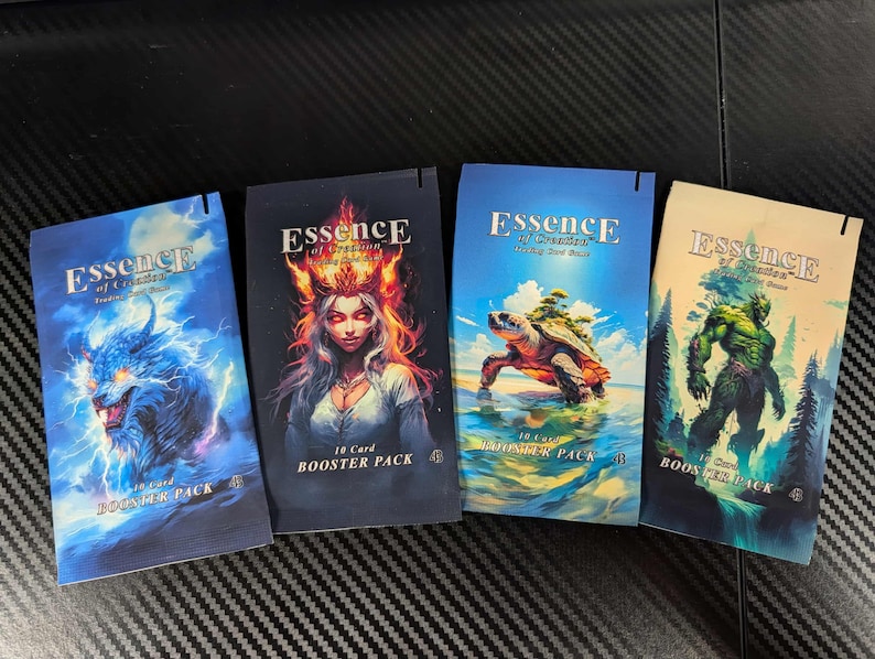 Custom Booster Pack for Card Games - Full Art and Ready to Heat Seal ...