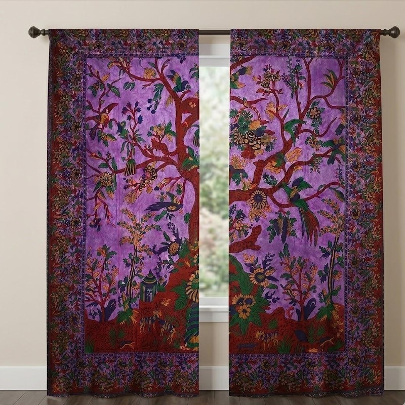 Indian Mandala Curtains - Etsy