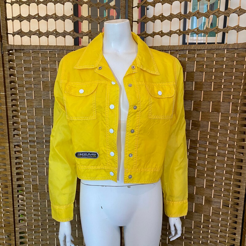 Yellow Techwear Jacket - Etsy UK