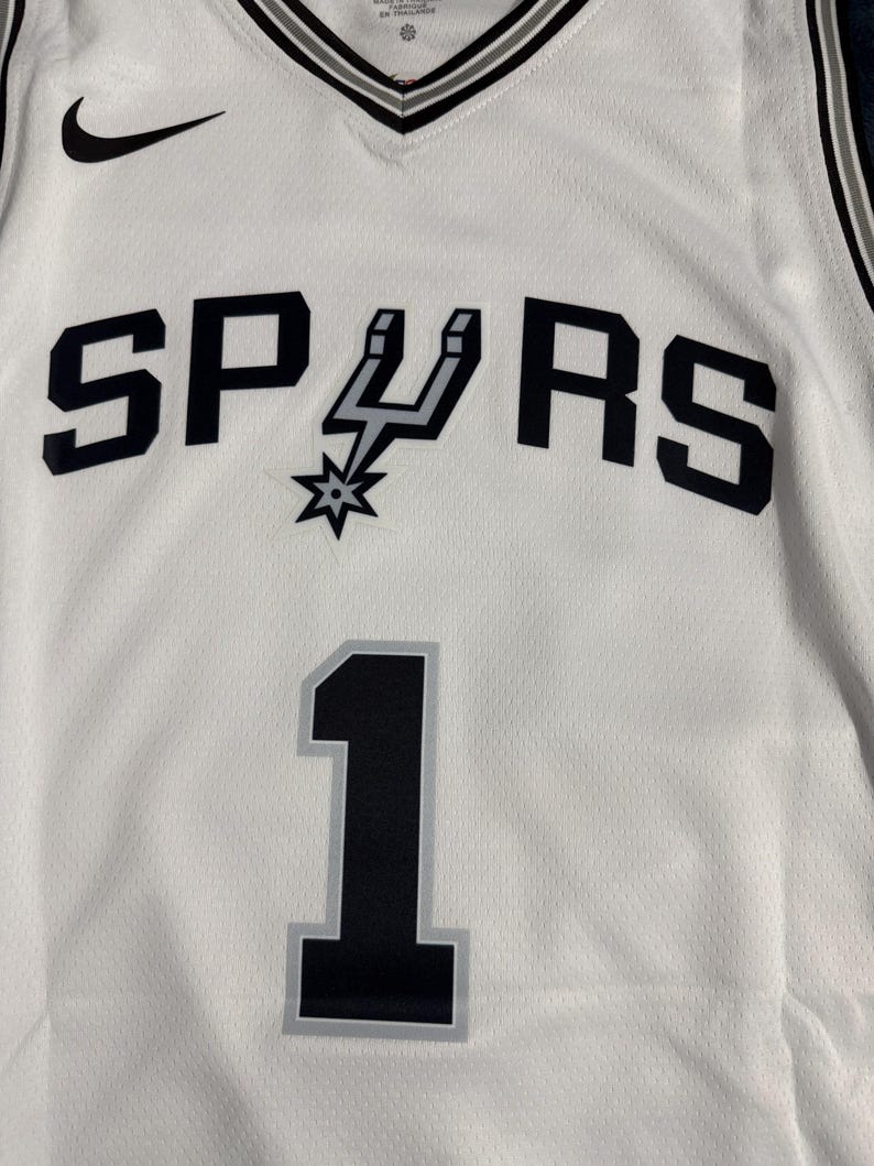 Victor Wembanyama PSA/DNA Signed Autographed White Home San Antonio ...