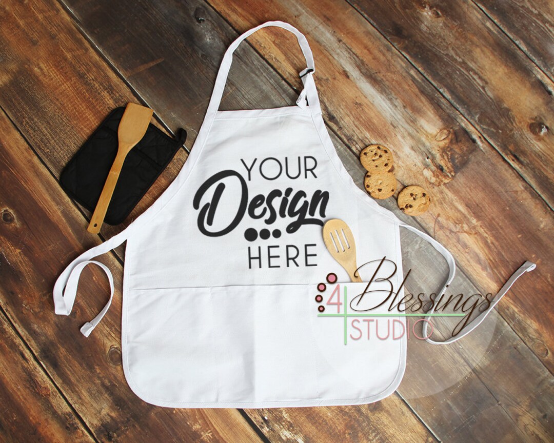 Apron Mockup, Blank Apron Template, White Apron Mock Up, Chef Mockup, Apron Flat Lay, Template ...