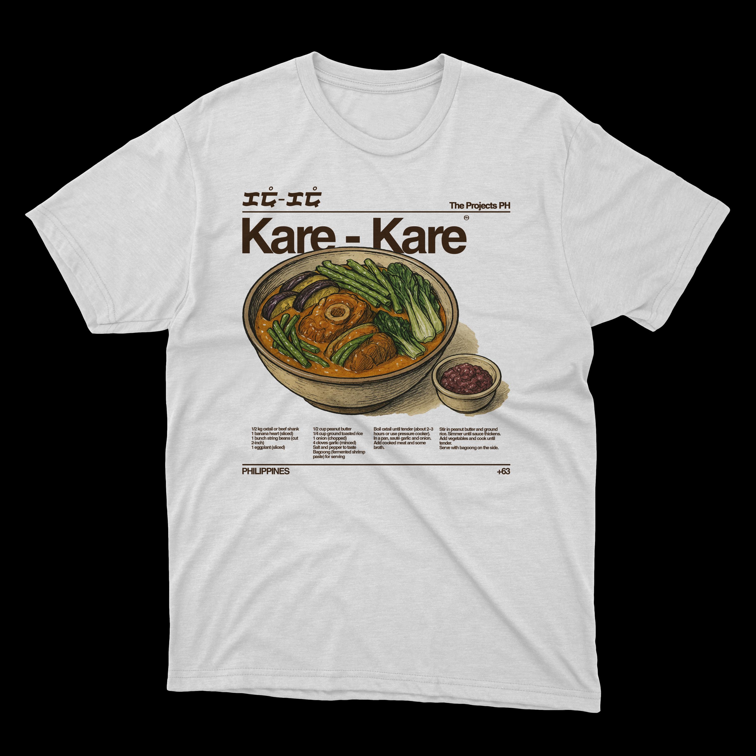 Philippines, Christmas Gift, Graphic Tees, Kare-kare Shirt: Filipino ...