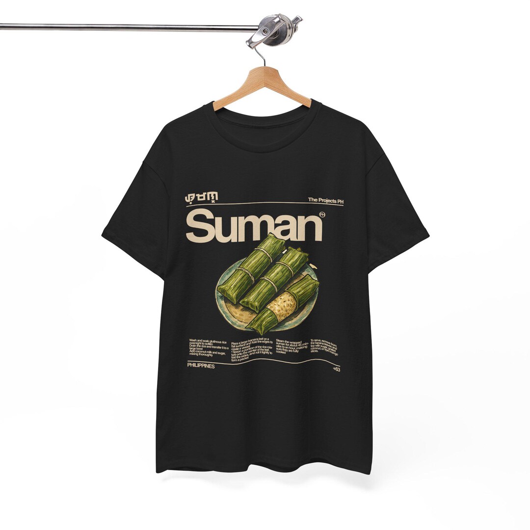 Philippines, Christmas Gift, Graphic Tees, Suman Shirt: Filipino Foodie ...