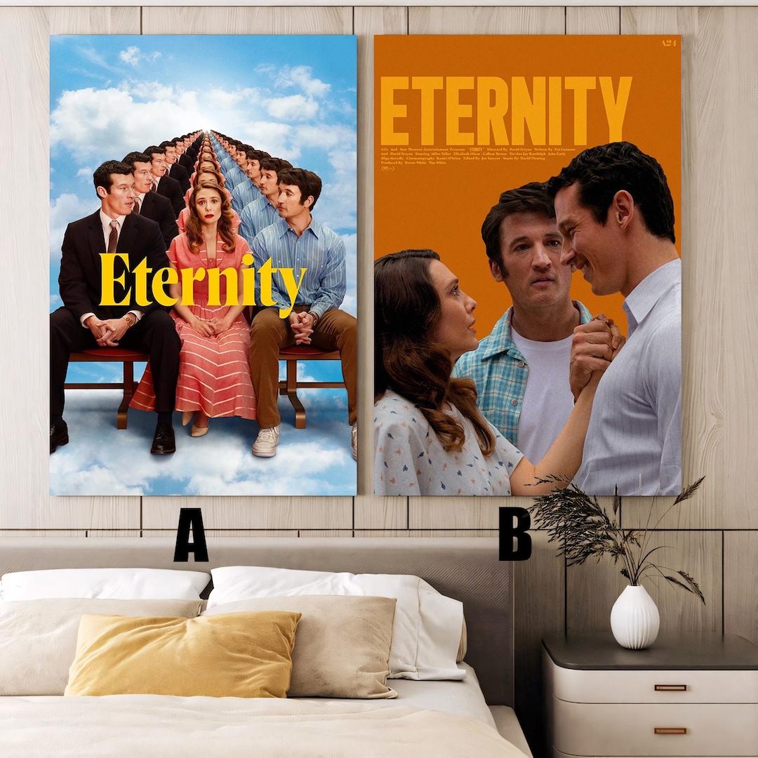 Eternity (2025) Movie Poster,frameless Canvas Posters,vintage Posters ...