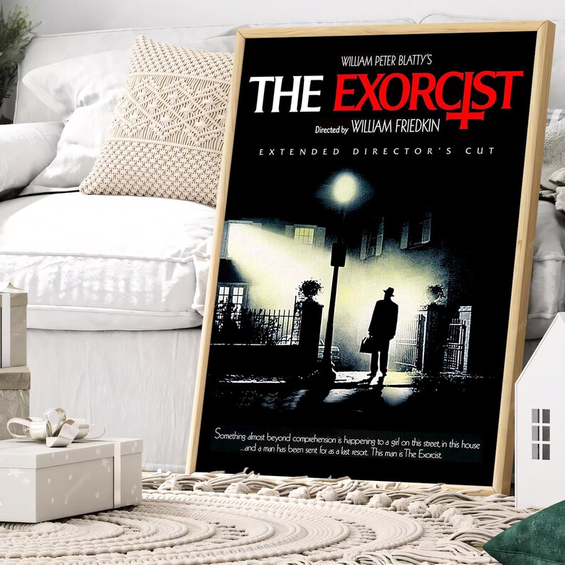 The Exorcist (1973) Movie Poster,frameless Canvas Posters,vintage ...