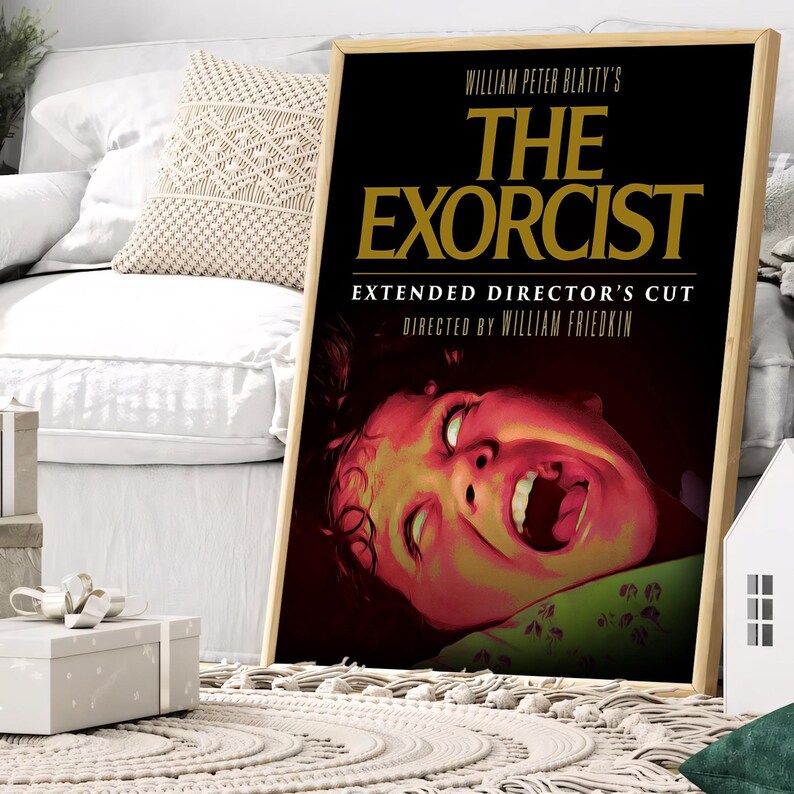 The Exorcist (1973) Movie Poster,frameless Canvas Posters,vintage ...