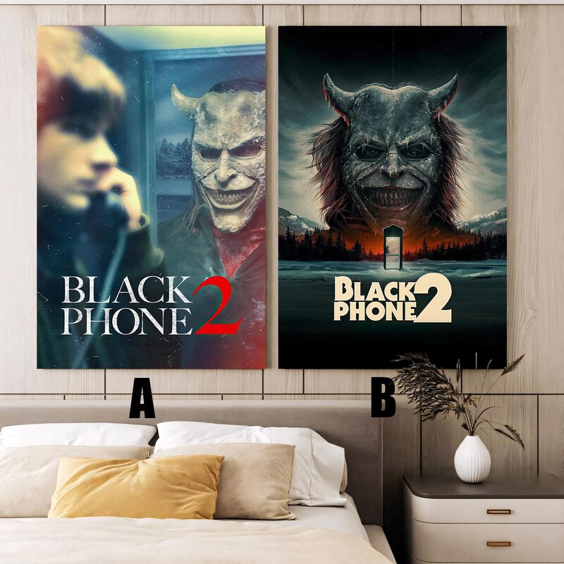 The Black Phone Mask - Etsy