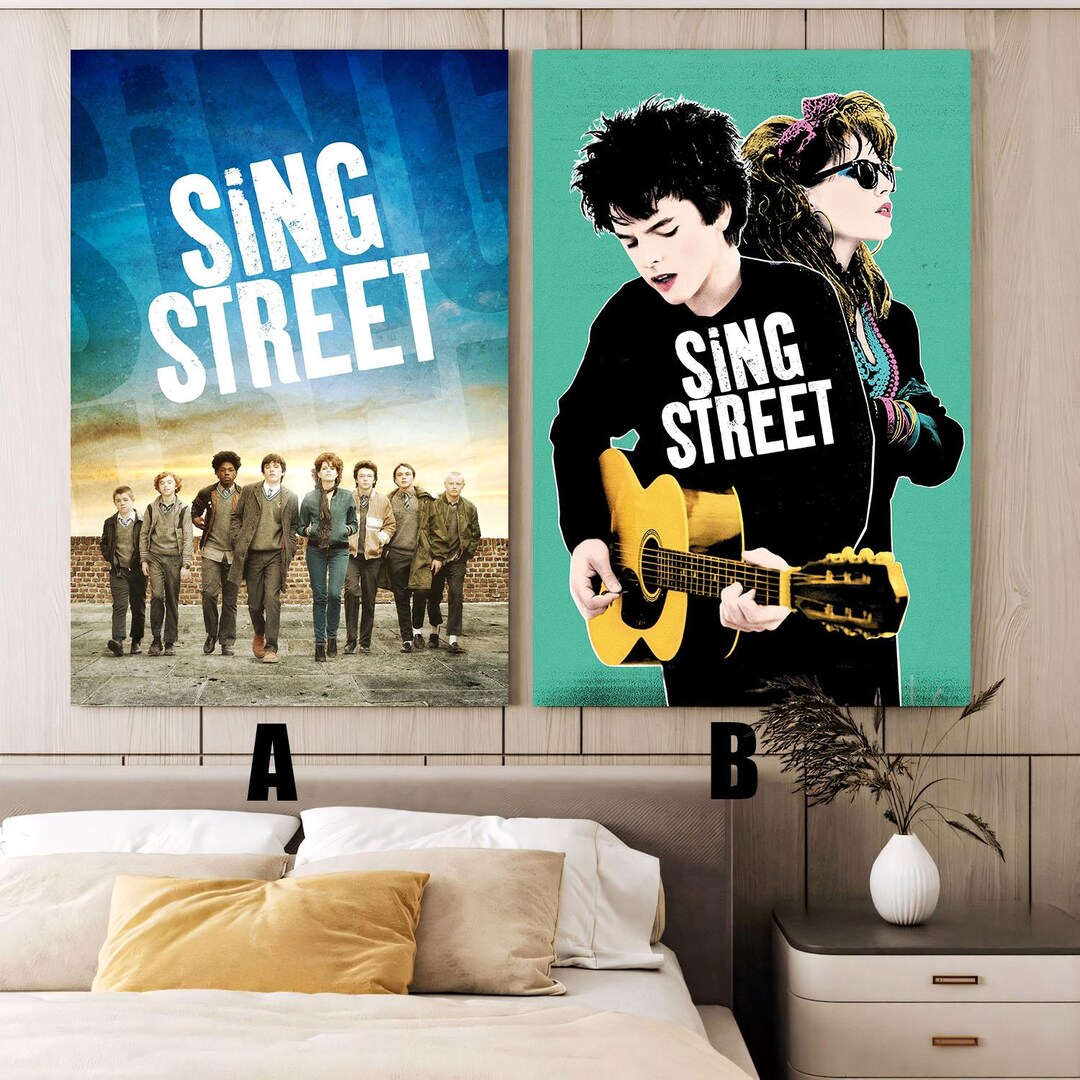 Sing Street (2016) Movie Poster,frameless Canvas Posters,vintage ...