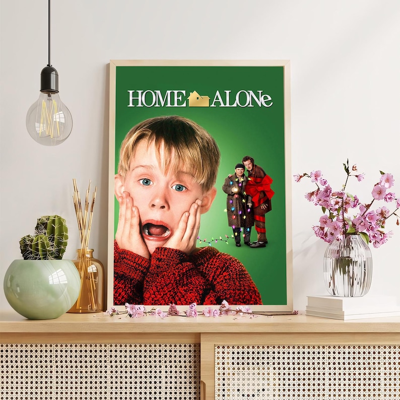 Home Alone (1990) Movie Poster,frameless Canvas Posters,vintage Posters ...