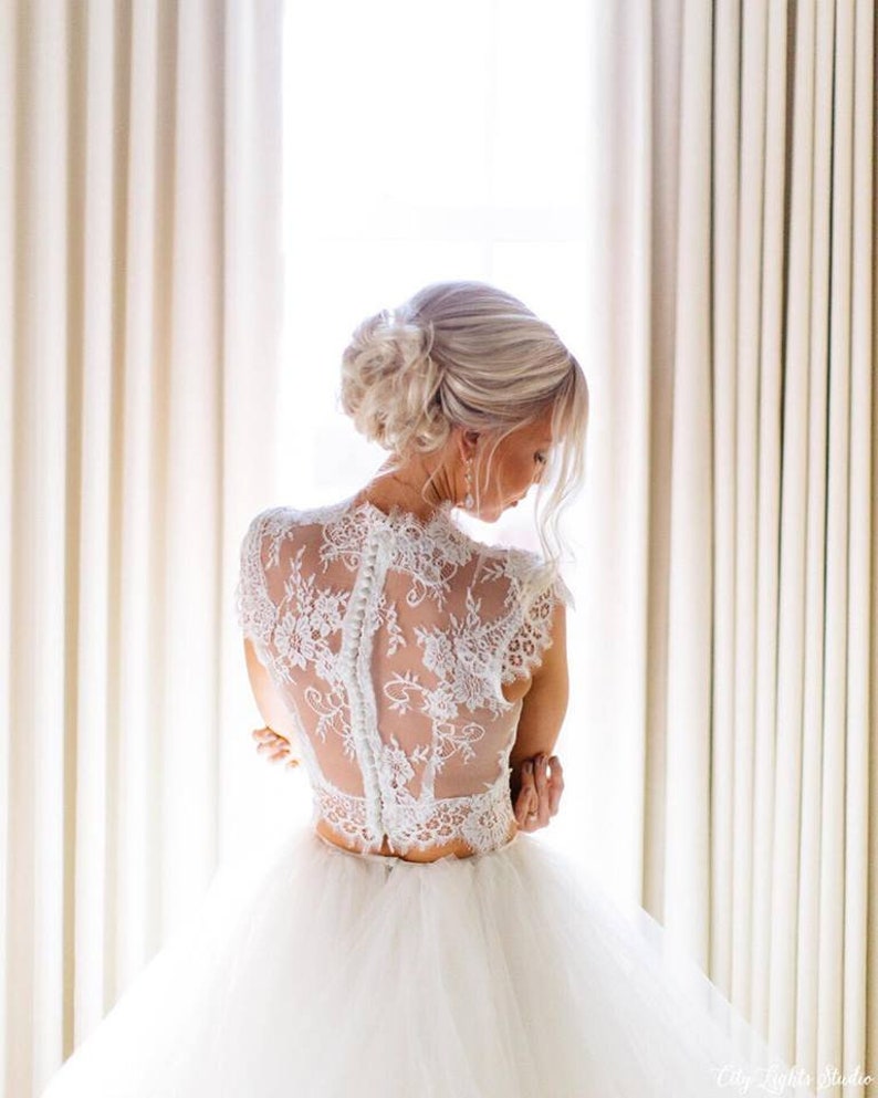 Custom Wedding Lace Top - Etsy