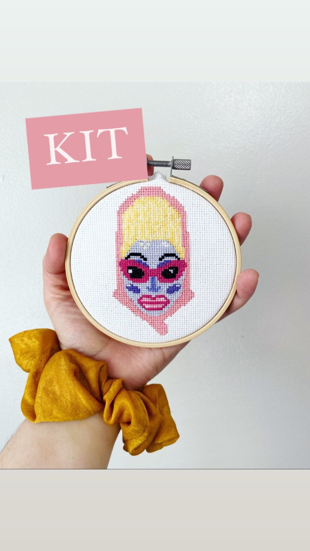 Stunning Gorgeous Drag Queen Juno Birch Complete Counted Cross Stitch ...