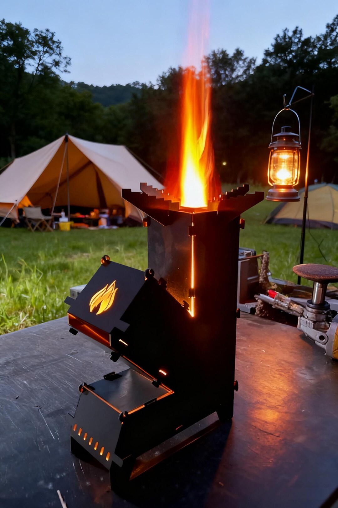 Mini Collapsible Rocket Stove(new Generation) - Etsy