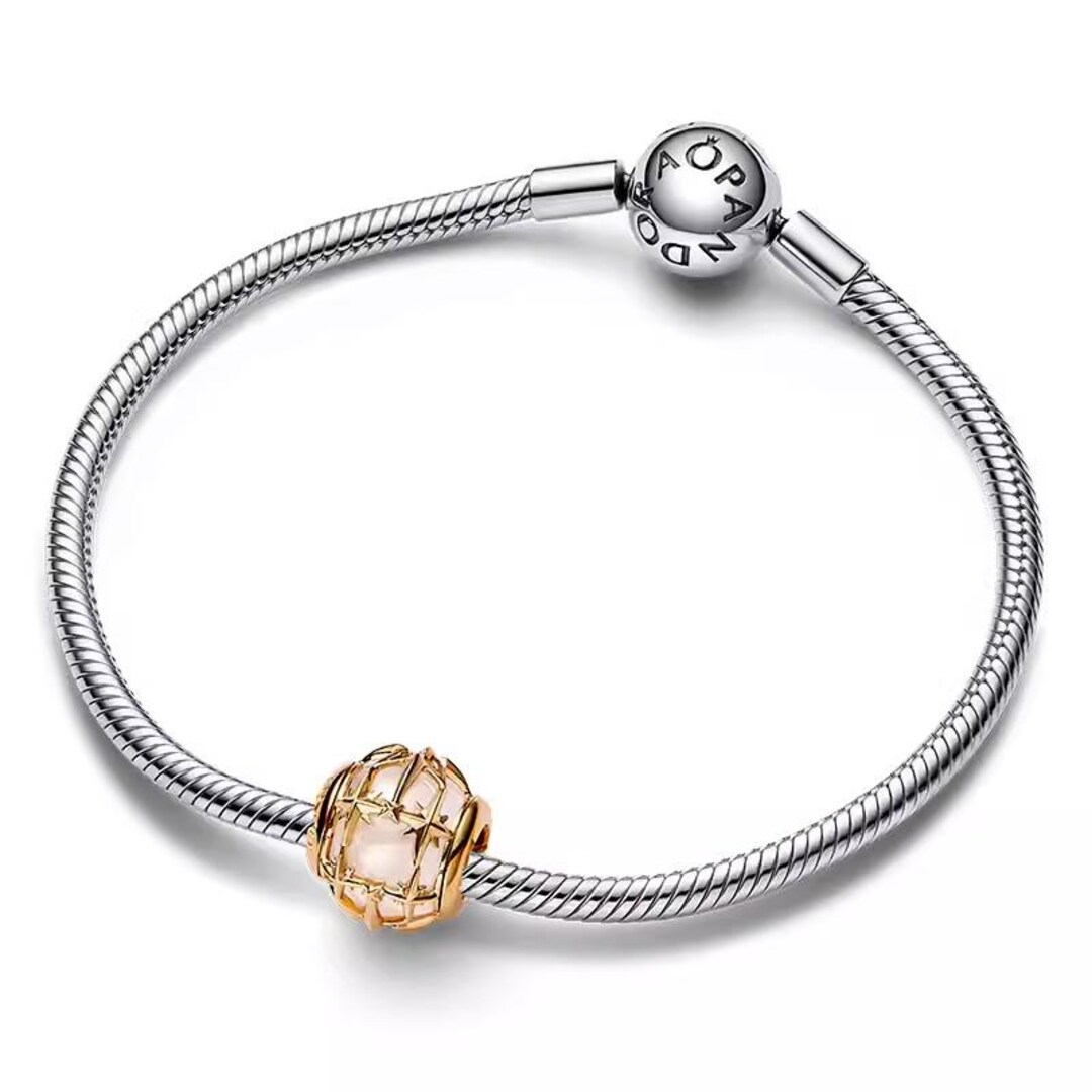Pandora Cutout Venus Charm Moments Smooth Silver Buckle Bracelet Set - Etsy