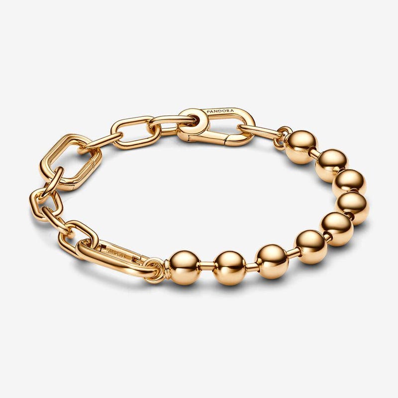 Pandora Link Chain Ring Gold - Etsy UK