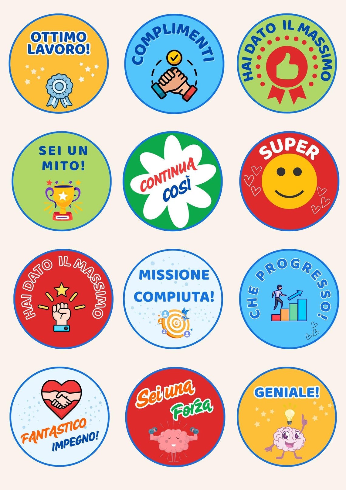 Rewards Stickers for Kids | Digital PNG Sticker Pack | Classroom Reward ...