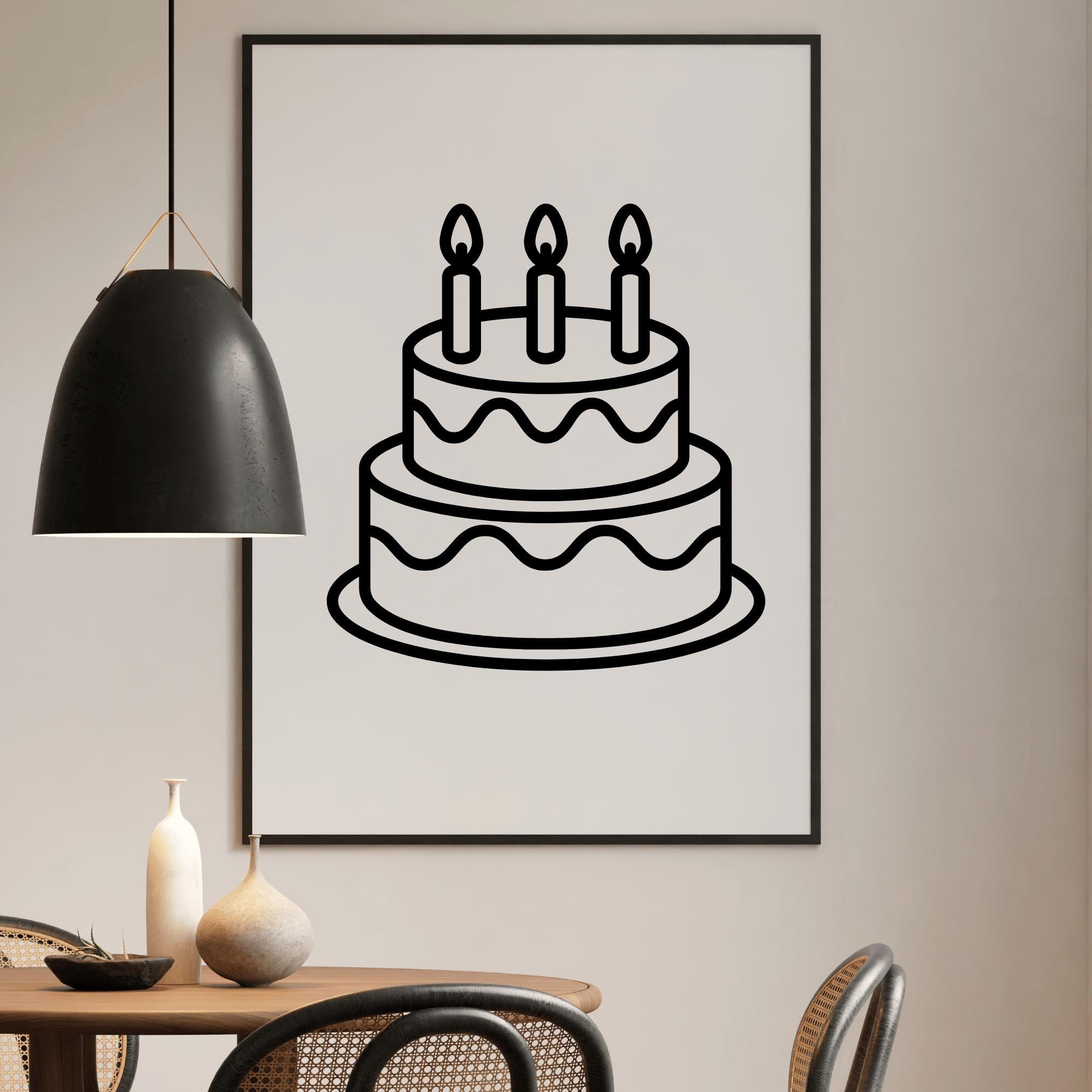 Birthday Cake SVG, Cupcake, Bakery Cut Files (digital Download) - Etsy