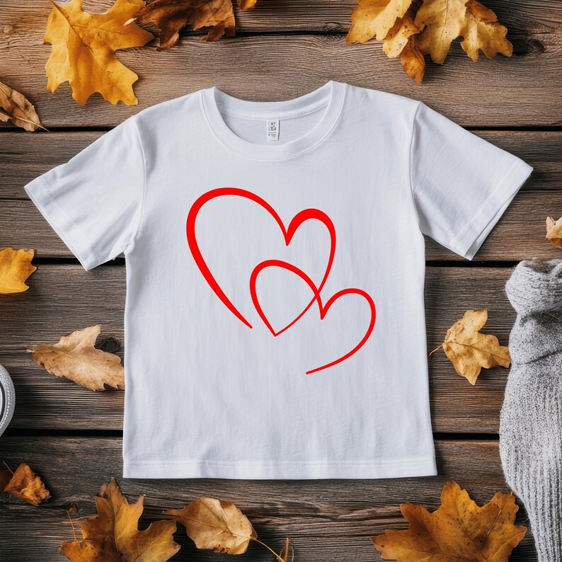 Doodle Heart SVG Clipart, Hand Drawn Valentine Design (digital Download ...