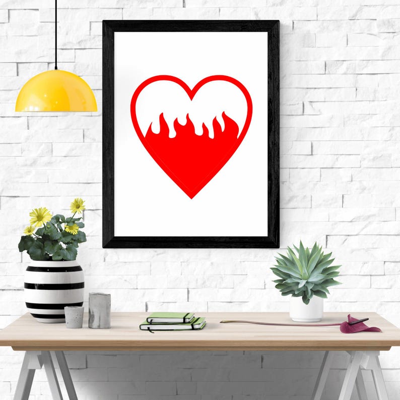 Doodle Heart SVG Clipart, Hand Drawn Valentine Design (digital Download ...