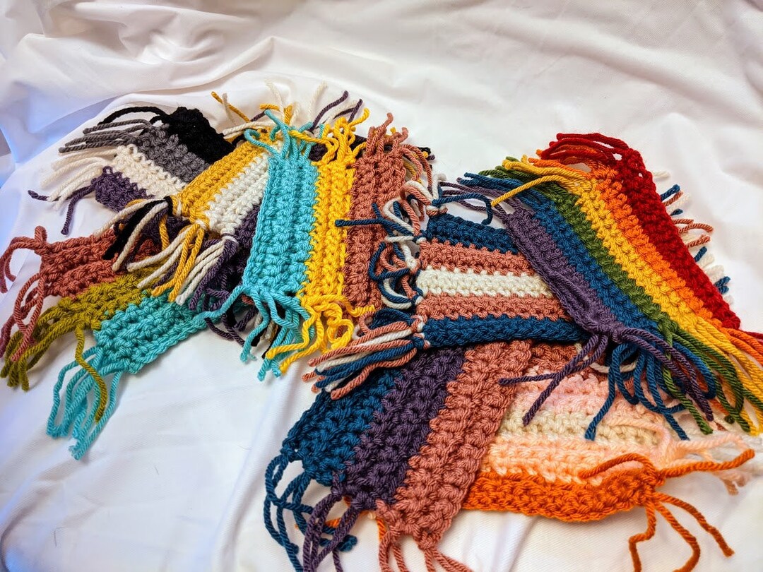 Set of 4 Rainbow Pride Flag Mug Rug Coasters - Etsy