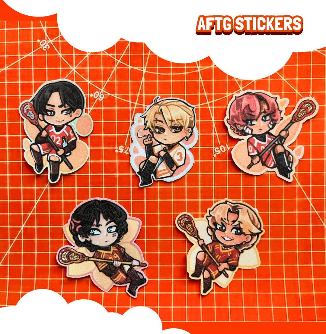 AFTG - All for the Game Stickers - Andrew Minyard - Neil Josten ...