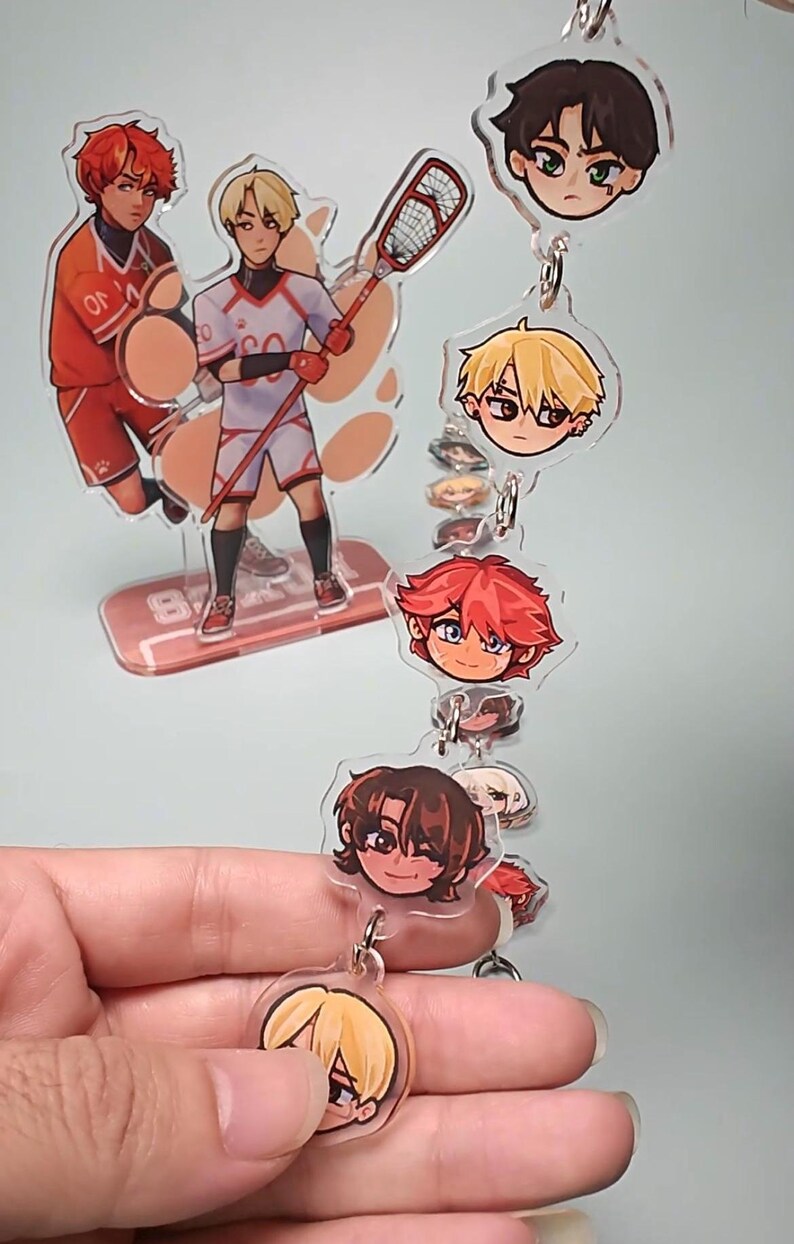 AFTG - All for the Game Linked Keychains - the Monsters - Andrew - Neil ...